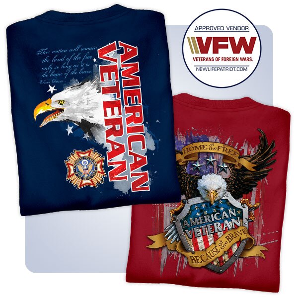 NewLife Patriotic T-Shirts and American Veteran Apparel